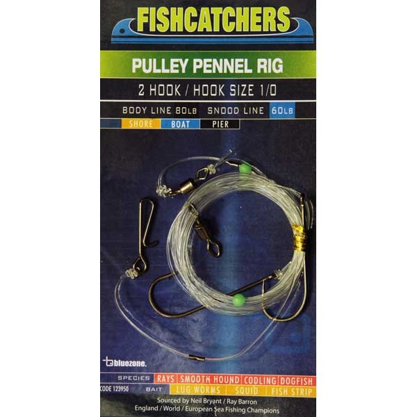 Fishcatcher Pulley Pennel Rig 1/0 – Bluezone Fishing