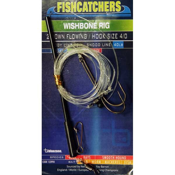 Fishcatcher 2 Hook Wishbone Rig 4/0 – Bluezone Fishing